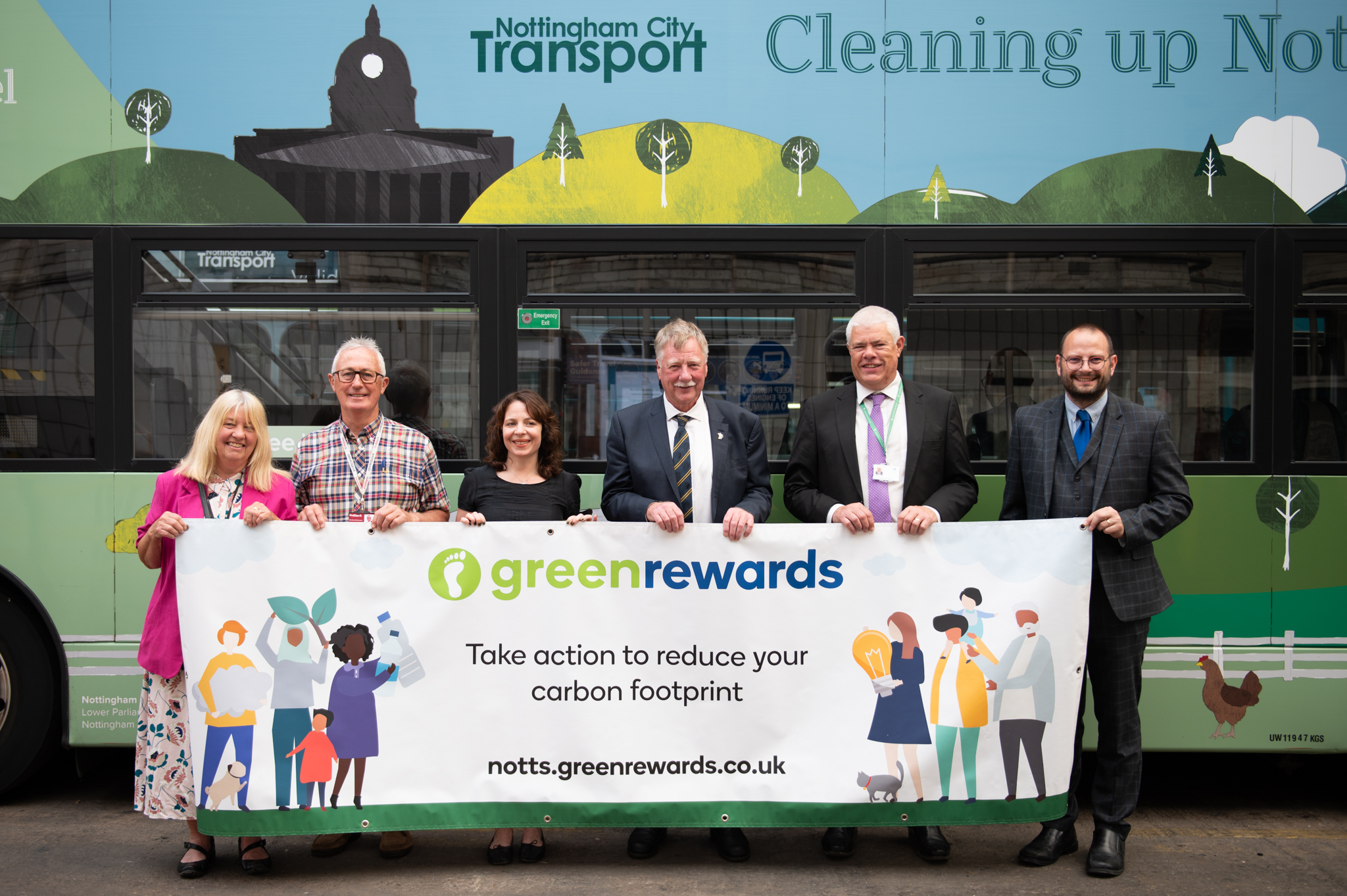 NCT Supporting Notts Green Rewards - Nottingham City Transport