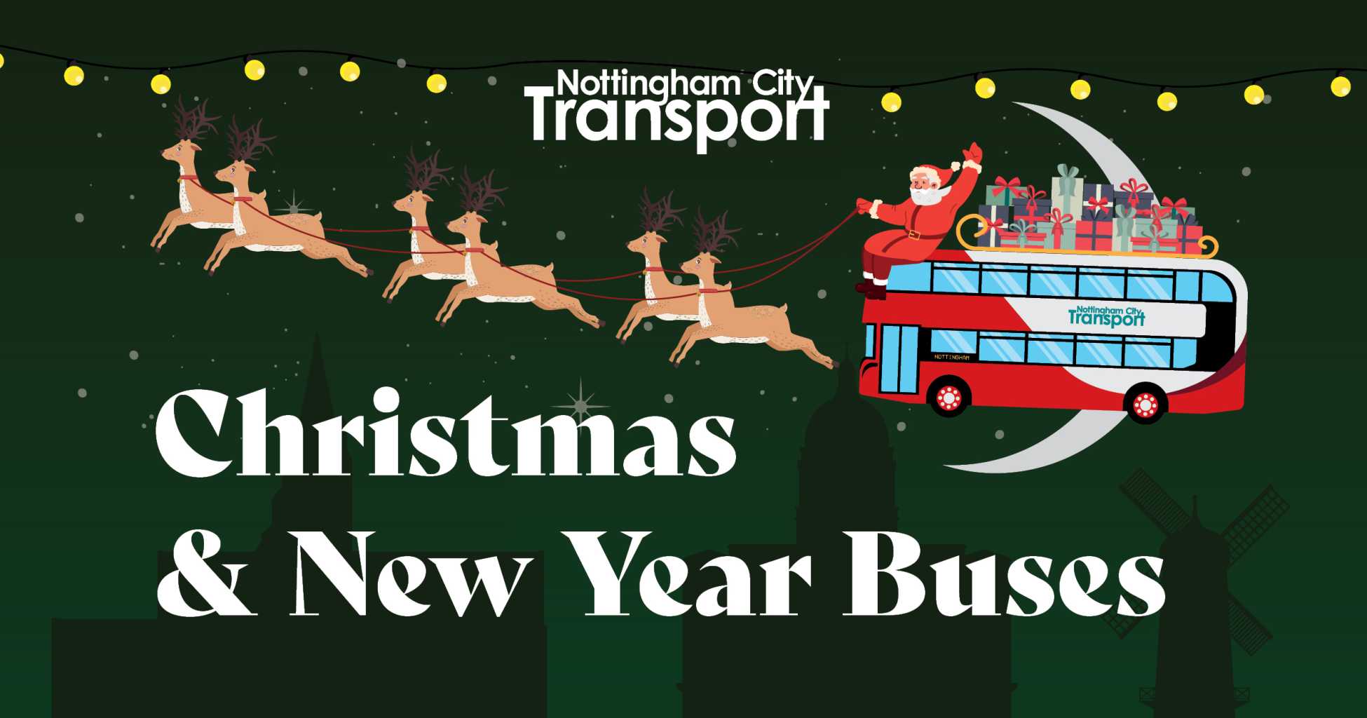 Christmas and New Year Services 2025/26 - Nottingham City Transport